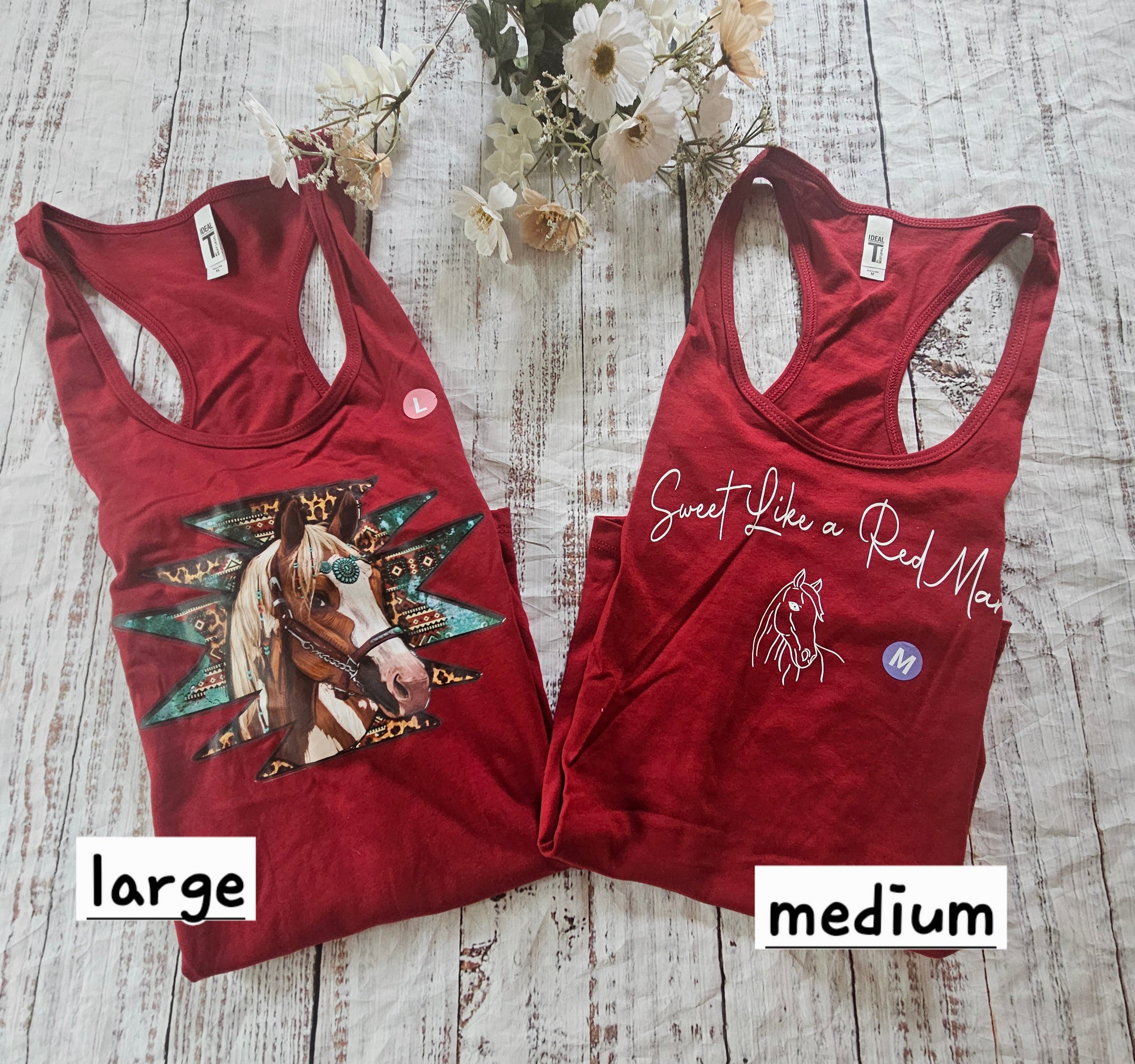 Tank Top Bundle 1 Medium 1 Large – Whoa Girl Designs